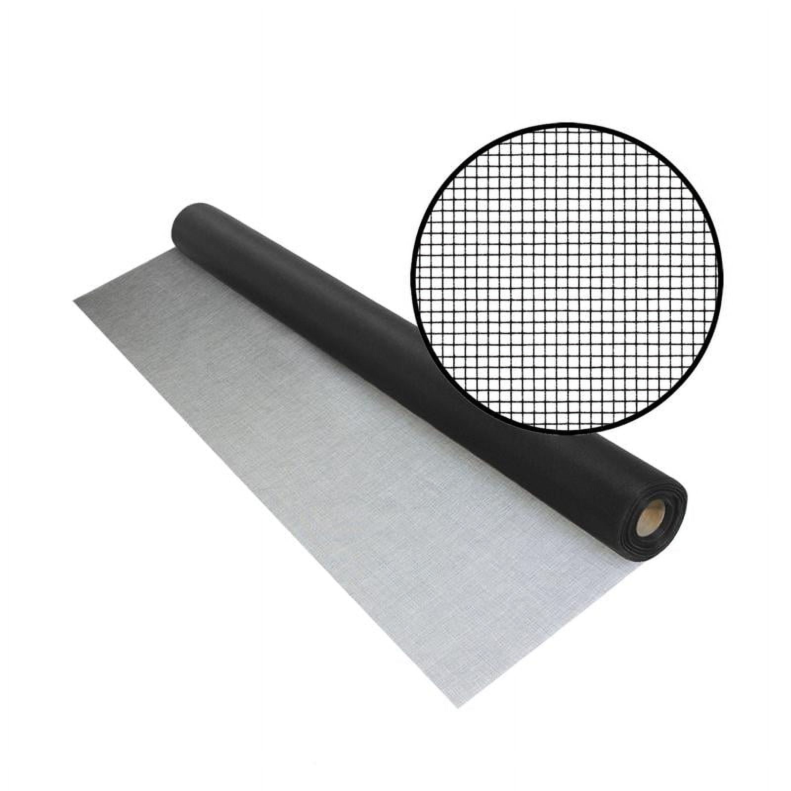 ULTRAVUE 2 Black Polyester Screen Cloth, 48 in. x 100 ft. Mesh Roll ...