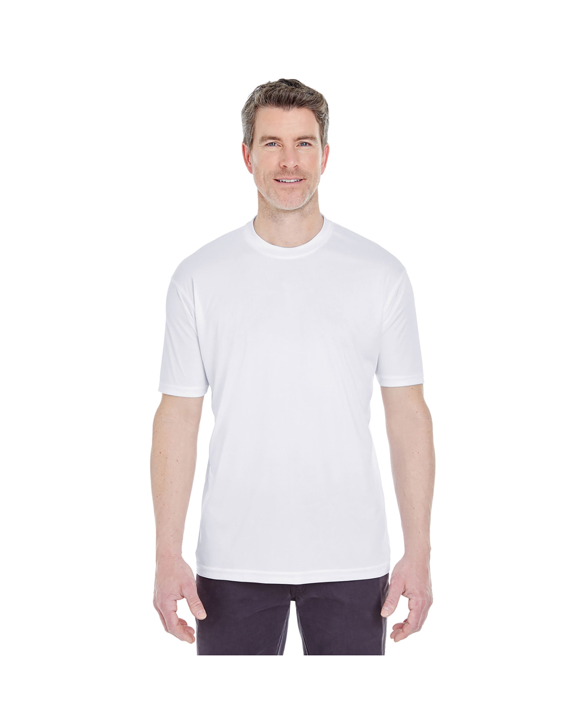 Ultraclub 8420 Men'S Cool & Dry Sport Performance Interlock T-Shirt ...