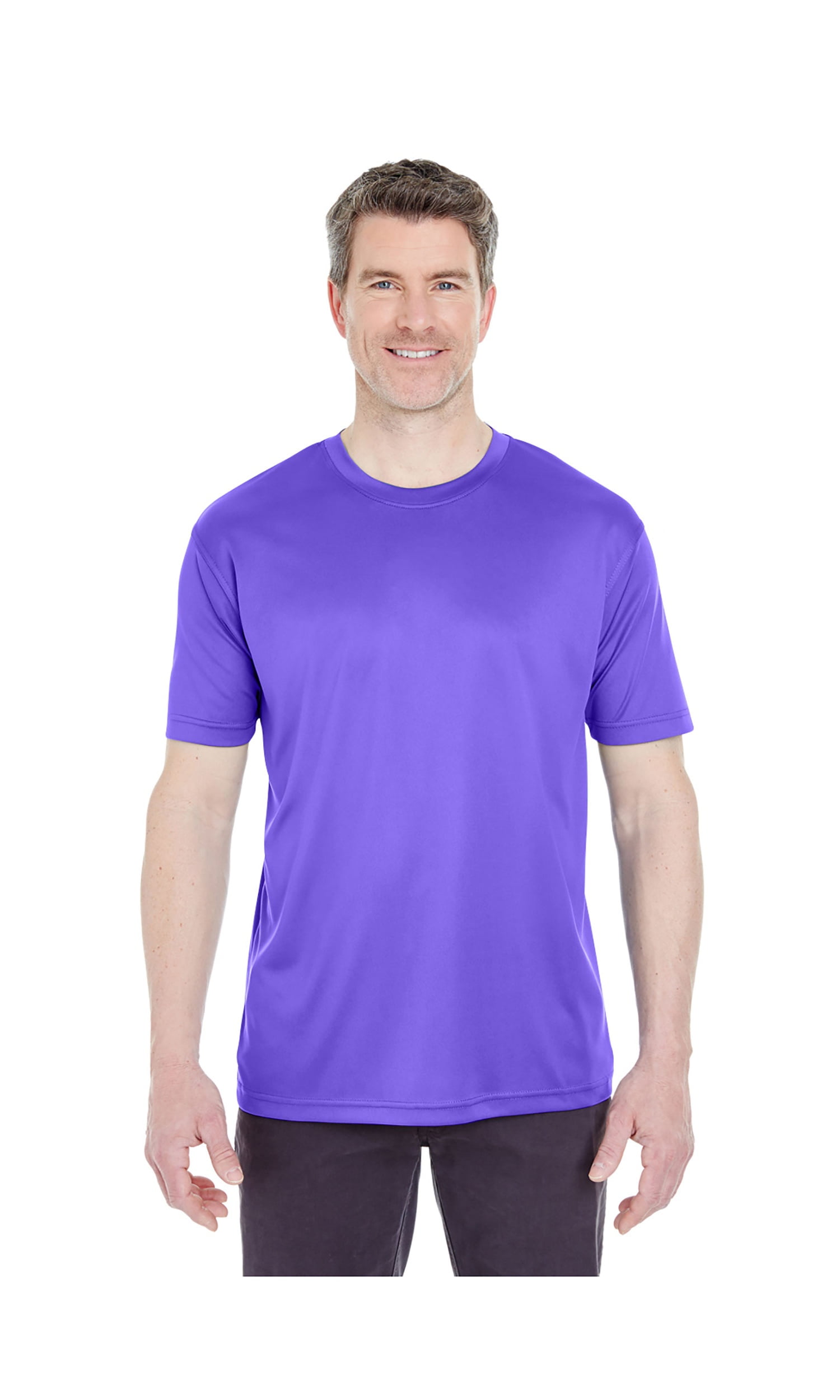 Ultraclub 8420 Men'S Cool & Dry Sport Performance Interlock T-Shirt ...