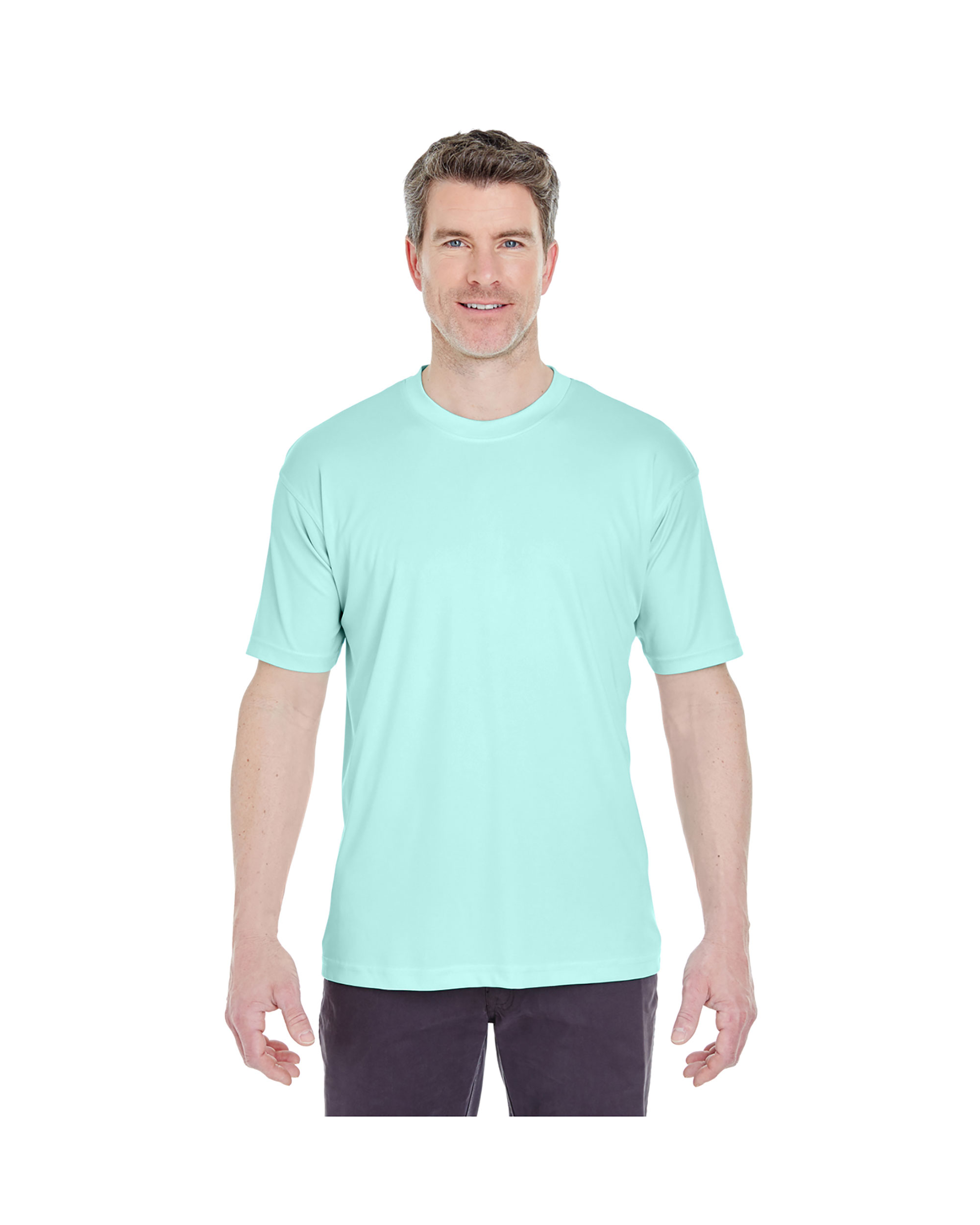 Ultraclub 8420 Men'S Cool & Dry Sport Performance Interlock T-Shirt ...