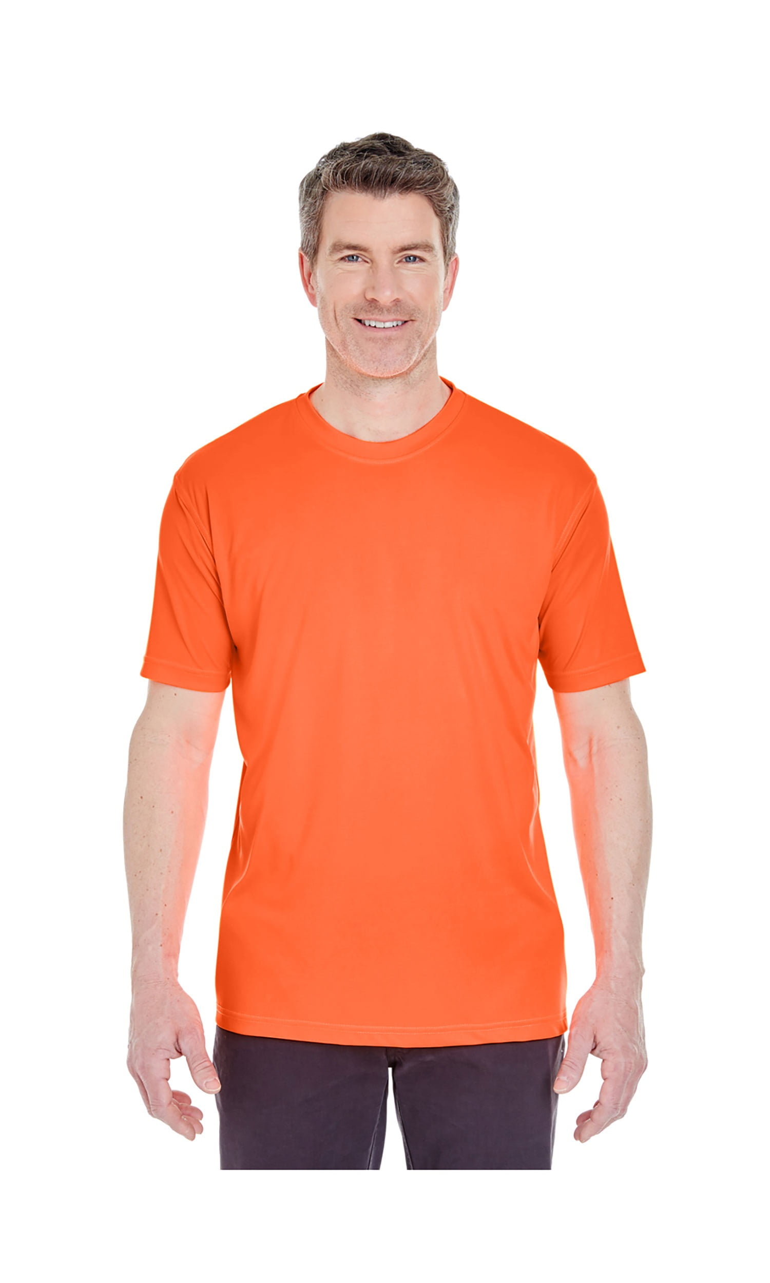 Ultraclub 8420 Men'S Cool & Dry Sport Performance Interlock T-Shirt ...