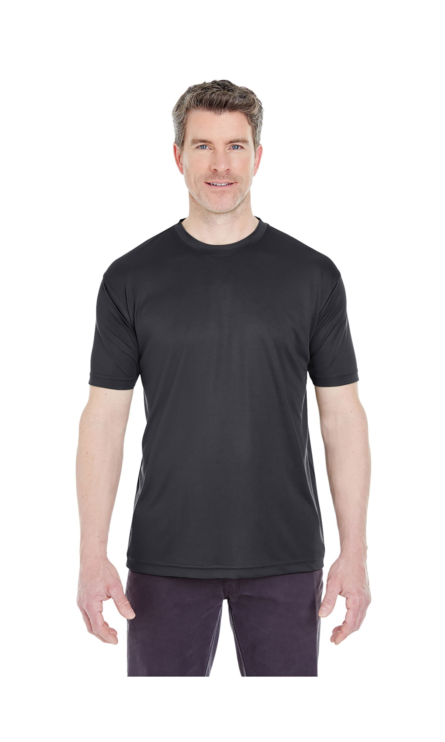 Ultraclub 8420 Men'S Cool & Dry Sport Performance Interlock T-Shirt ...