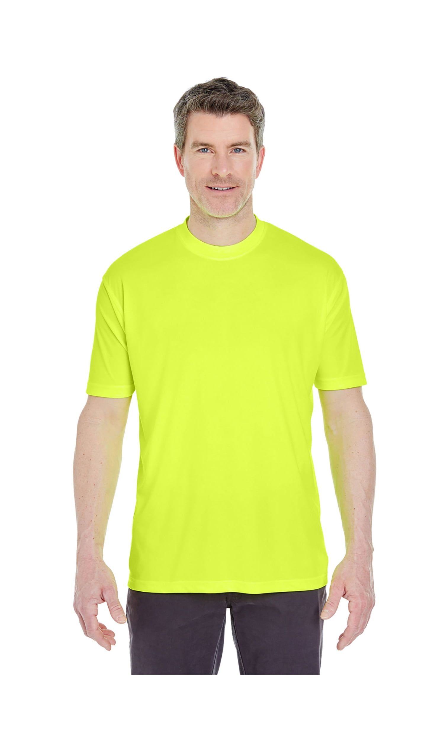 Ultraclub 8420 Men'S Cool & Dry Sport Performance Interlock T-Shirt ...