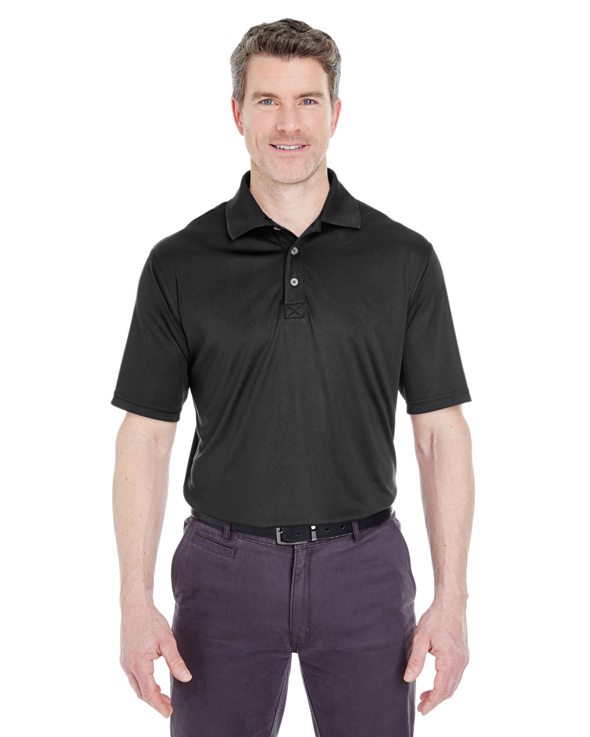 UltraClub 8425 Men's Cool & Dry Sport Performance Interlock Polo ...