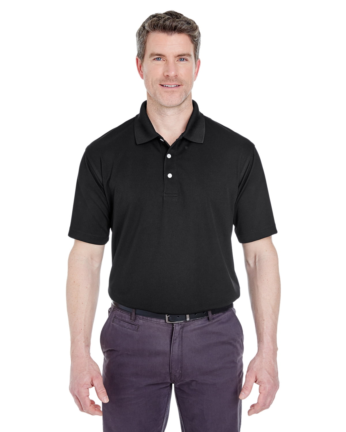 Ultraclub 8445 Men'S Cool & Dry Stain-Release Performance Polo, Pack Of ...