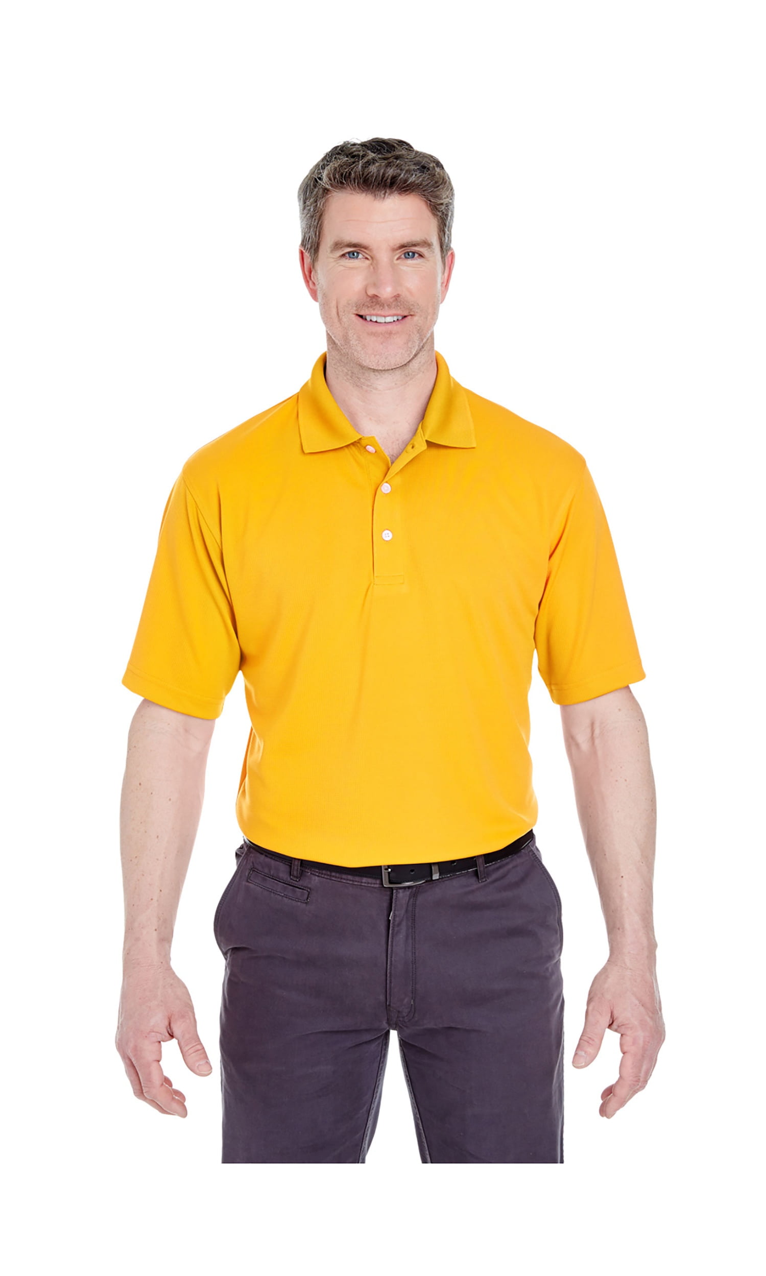 Ultraclub 8445 Men'S Cool & Dry Stain-Release Performance Polo ...