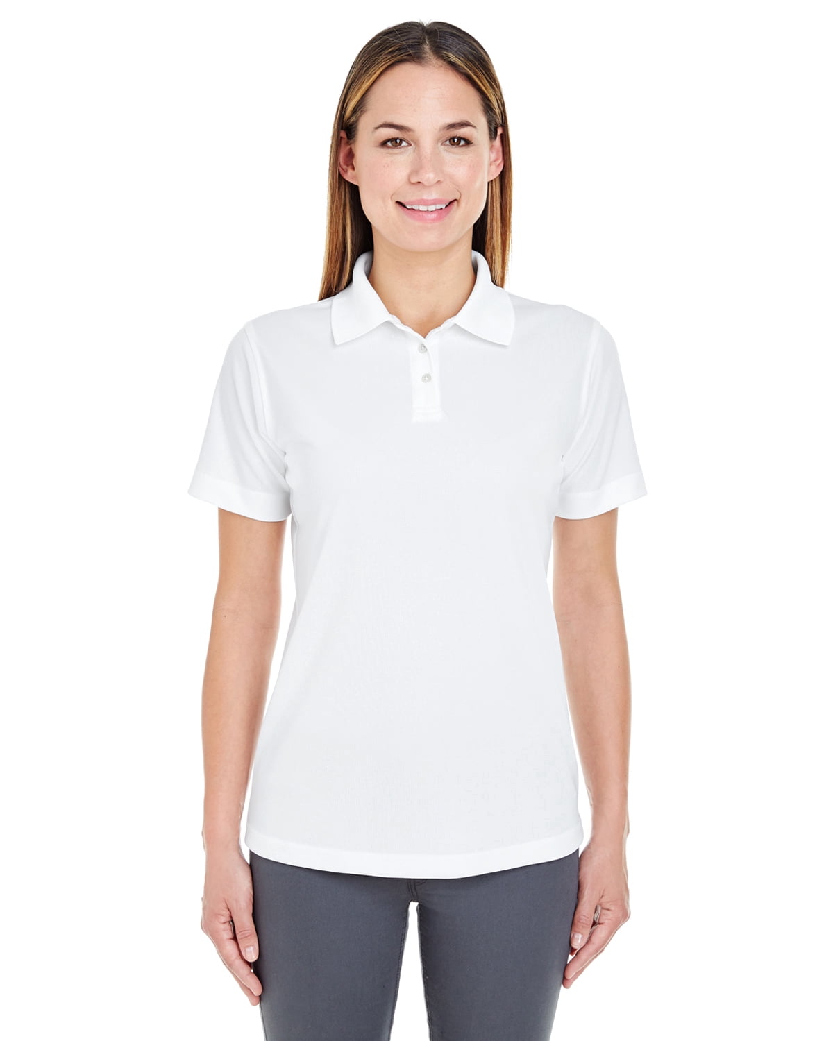 ULTRACLUB 8445L LADIES' COOL & DRY STAIN-RELEASE PERFORMANCE POLO ...