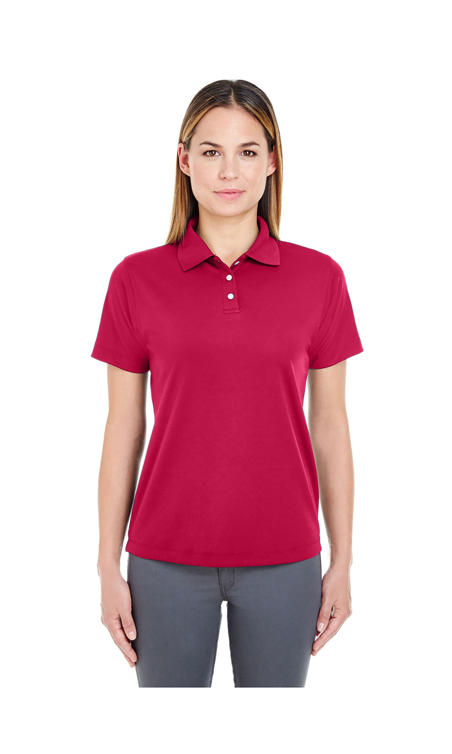 Ultraclub 8445L Ladies' Cool & Dry Stain-Release Performance Polo ...