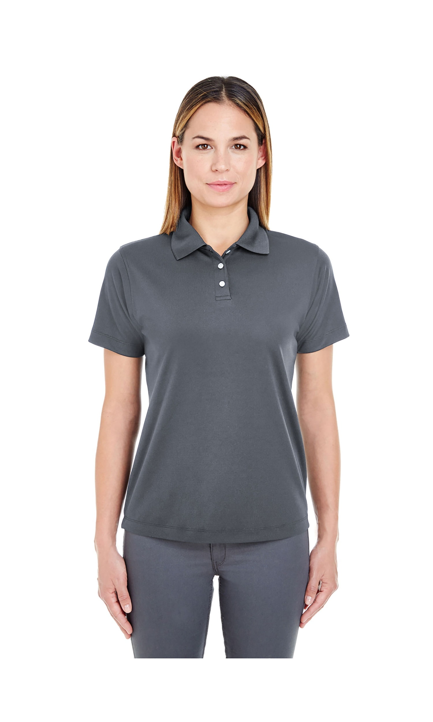 Ultraclub 8445L Ladies' Cool & Dry Stain-Release Performance Polo ...