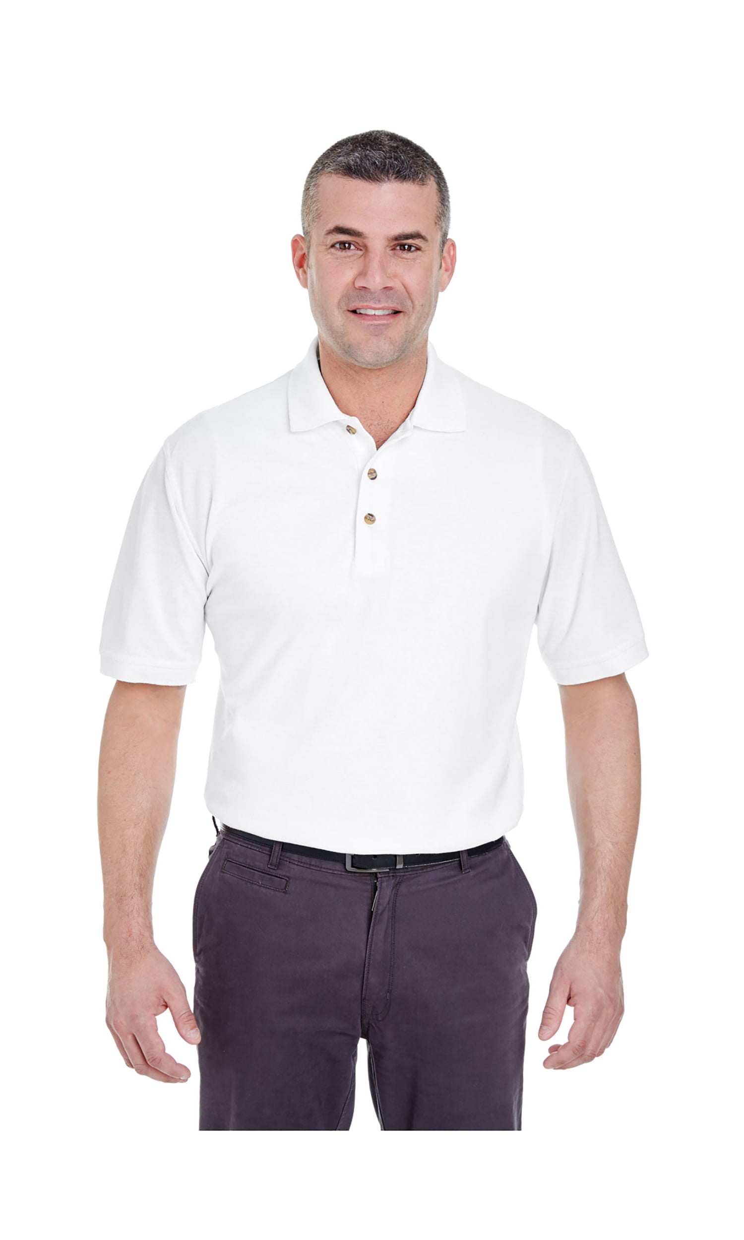 Ultraclub 8535 Men'S Classic Pique Polo - Walmart.com