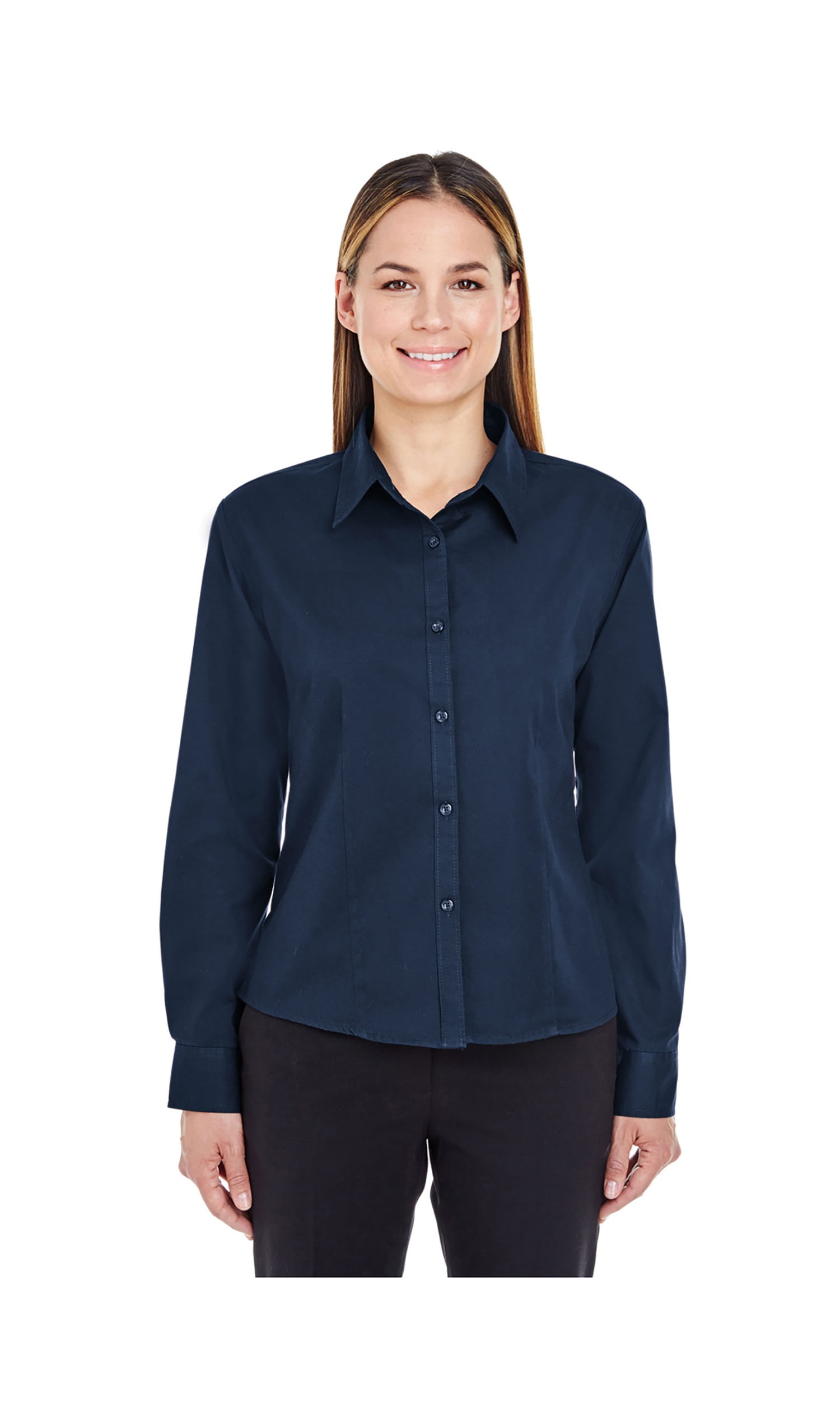 Ultraclub 8976 Ladies' Whisper Twill - Walmart.com