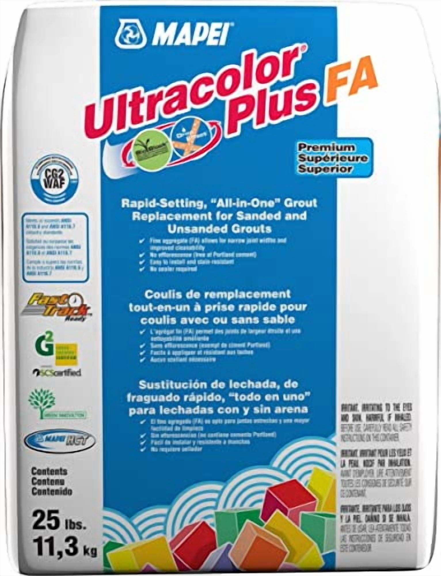Ultracolor Plus FA Rapid-Setting Grout 25 LBS Timberwolf - Walmart ...