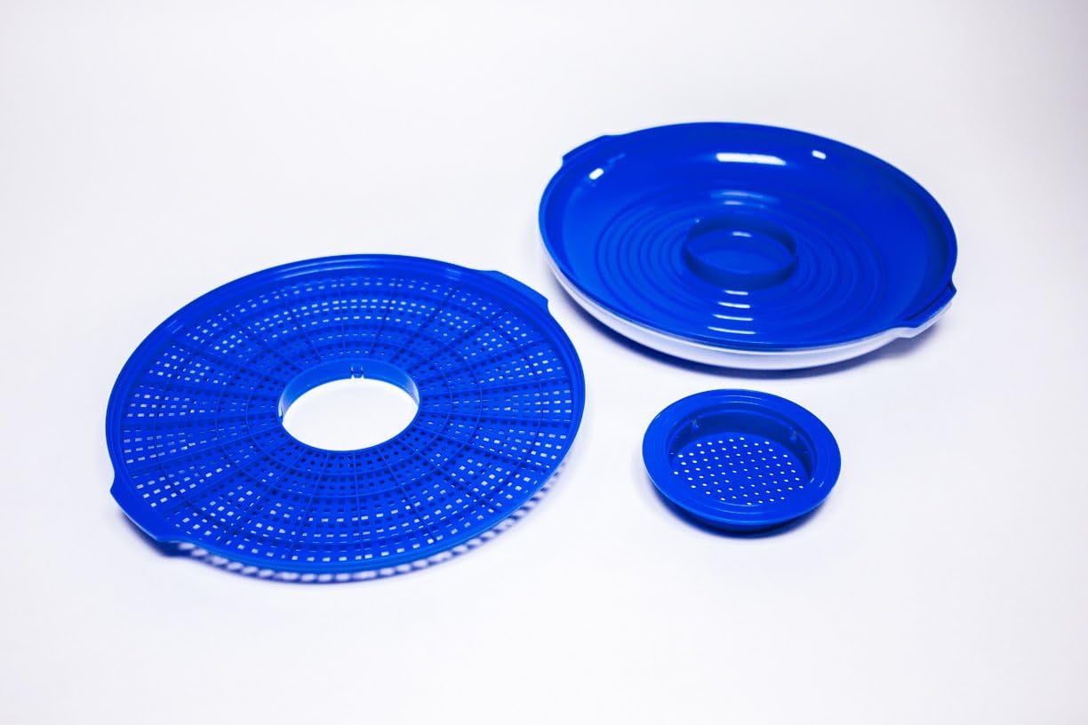 Ultradrainer (Blue) - Drainer - Strainer - Microwave Cooker - Colander ...