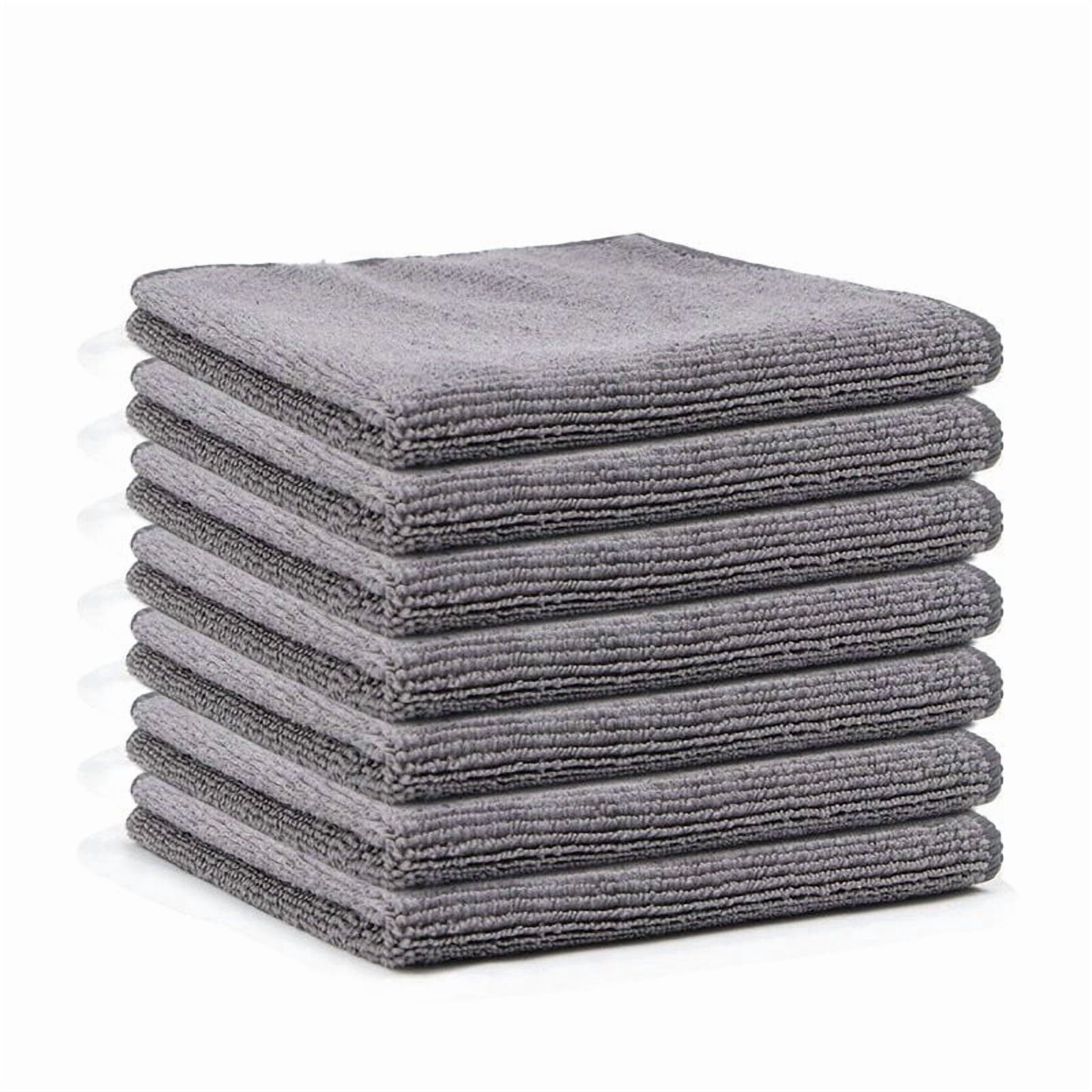 Ultrafine Fiber Cleaning Towels | 2-in-1 Double-Sided Design for ...