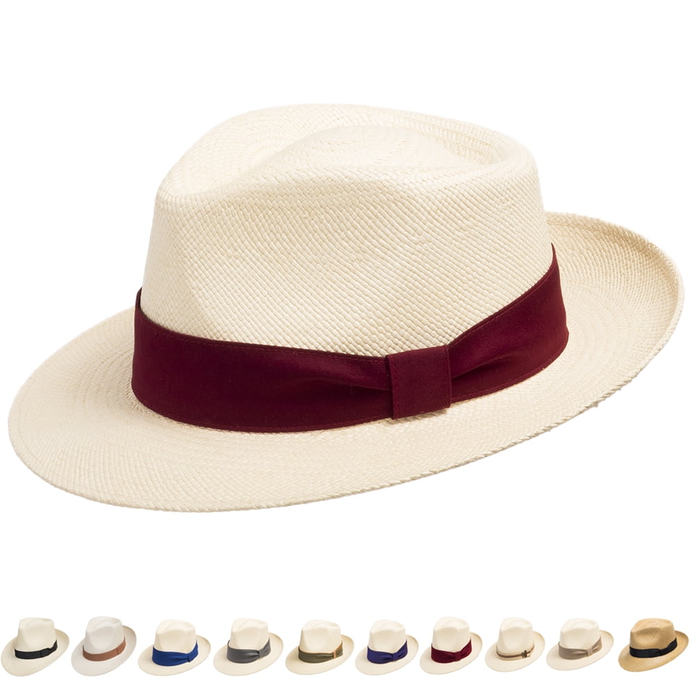 Ultrafino Genuine Havana Retro Panama Straw Hat Classic Lightweight ALL ...