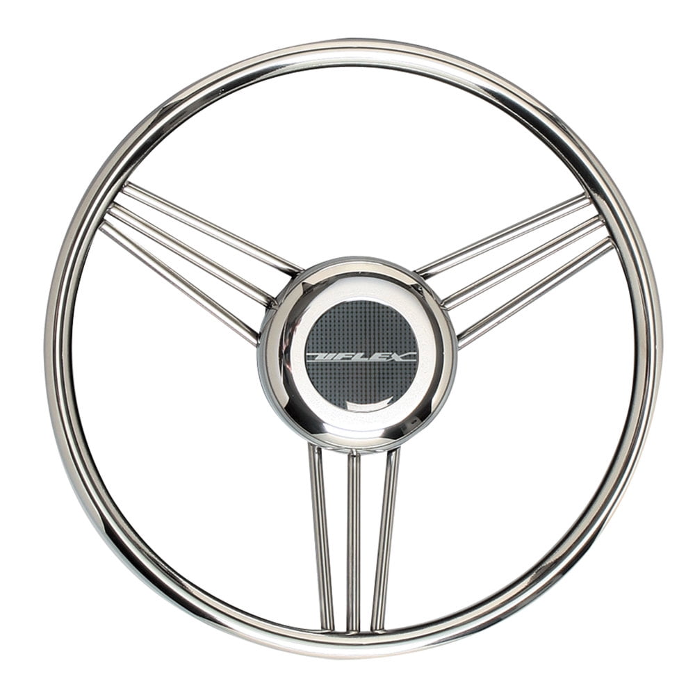 Ultraflex V27 Non-Magnetic Stainless Steel Steering Wheel - Walmart.com