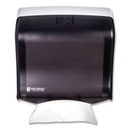San Jamar Mini C-Fold/Multifold Towel Dispenser, 11.13 x 3.88 x 7.88 ...