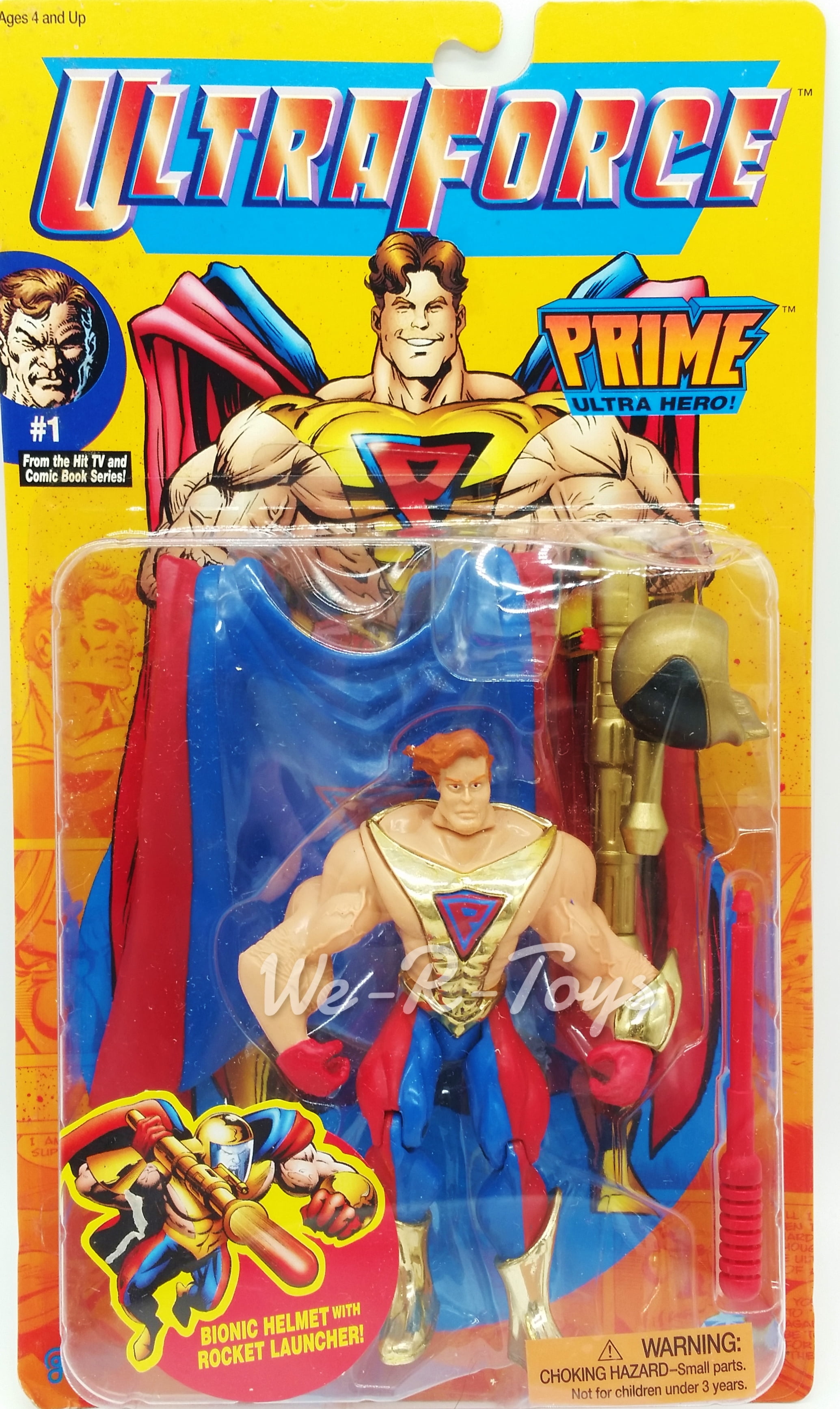 Ultraforce Prime Ultra Hero #1 Malibu Comics Galoob 1995 - Walmart.com