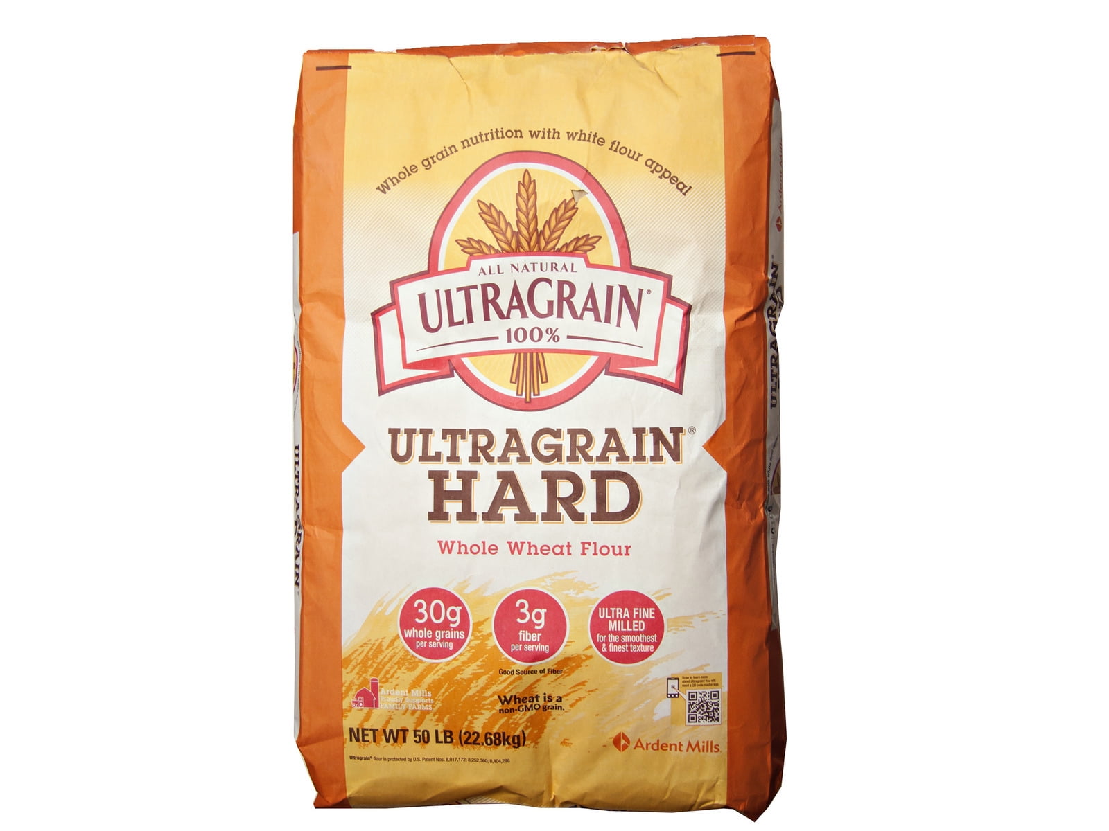 Ultragrain White Whole Wheat Flour, 50 lb. Bag - Walmart.com