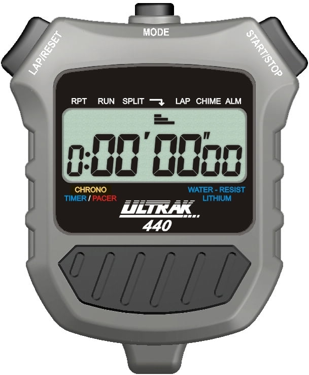 Ultrak 440 Countdown Timer & Lap or Cumulative Stopwatch - Walmart.com