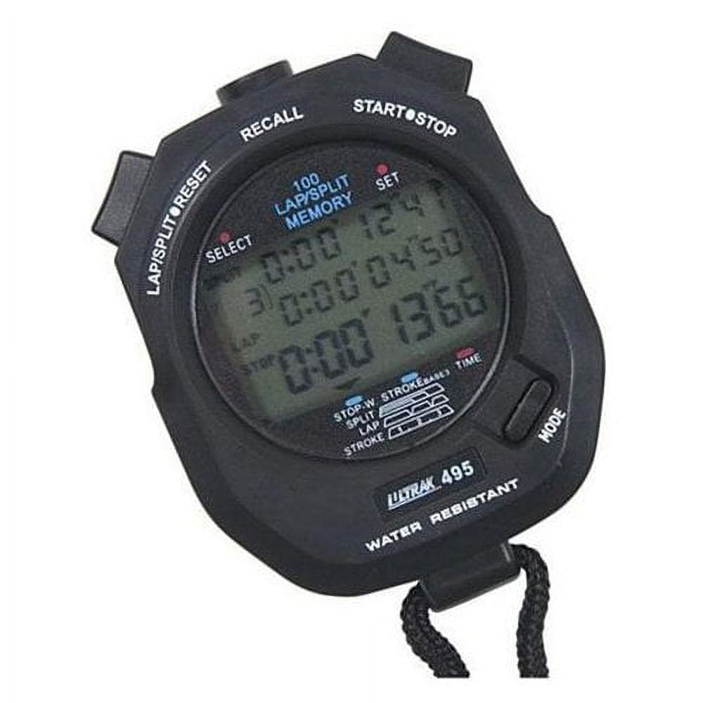 Ultrak 495-100 Dual Split Memory Stopwatch - Black - Walmart.com Ultrak 495-100 Dual Split Memory Stopwatch - Black - Walmart.com