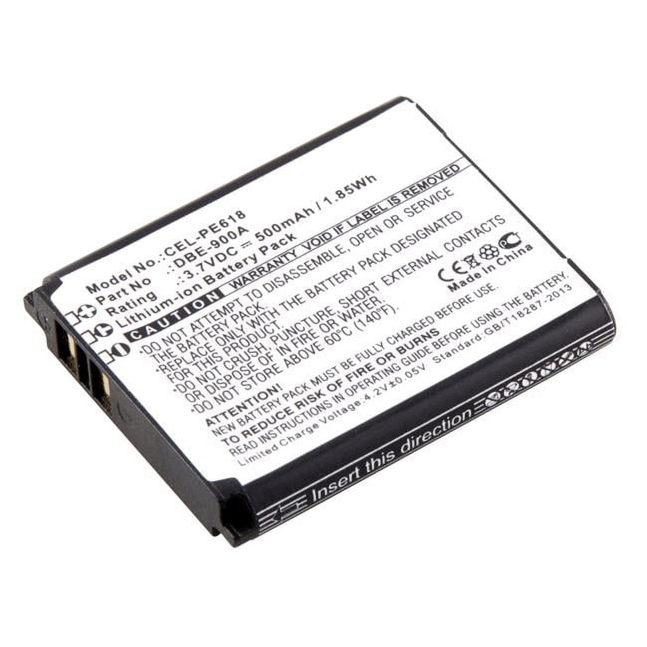 Ultralast 3.7V & 500 mAh Lithium Replacement Battery for Doro-DBE-900A ...