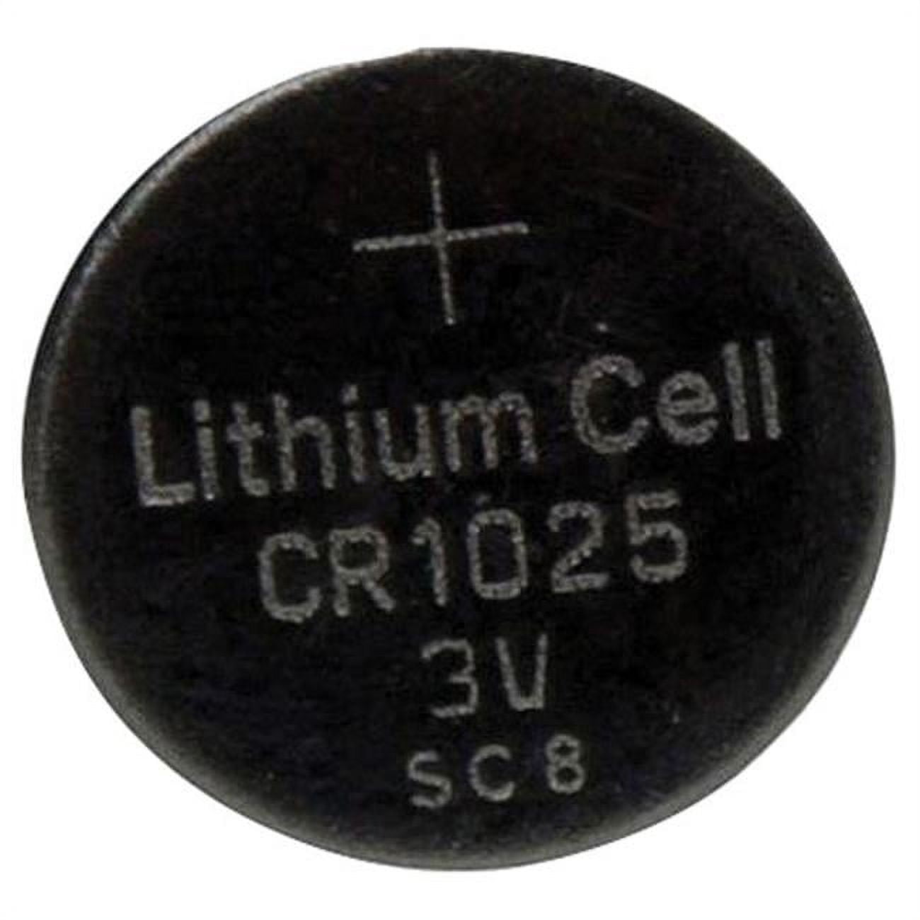 Ultralast 3V 30mAh Lithium Coin Cell Battery for Energizer ECR1025 ...