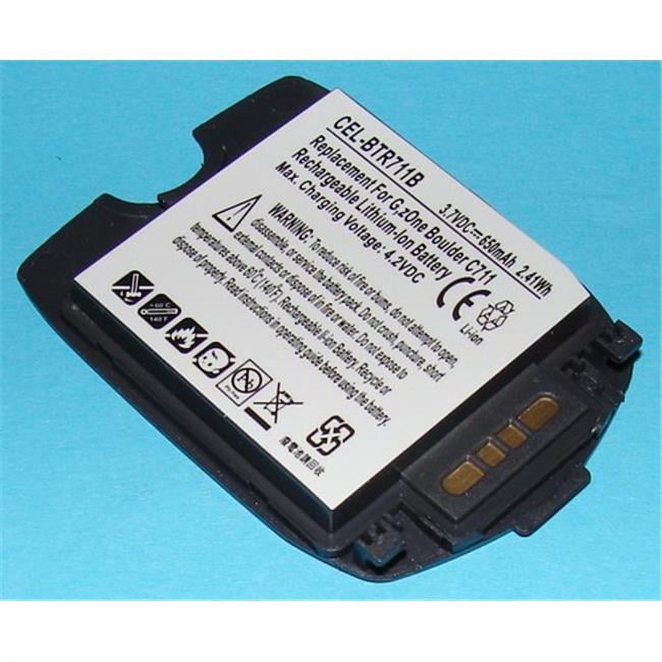 Ultralast CEL-BTR711B Replacement Casio Boulder C711B Battery - Walmart.com