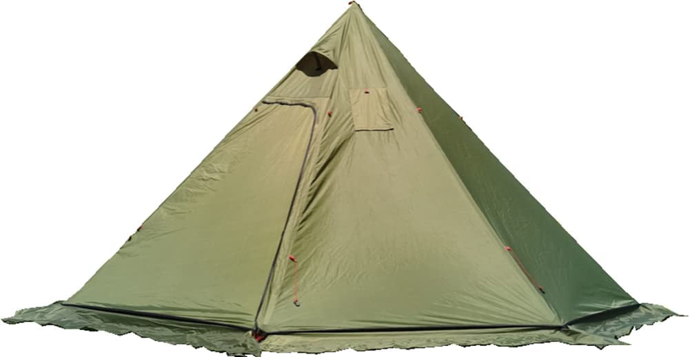 Ultralight 3-4 Person Teepee Tent with Snow-Skirt and Stove Jack ...