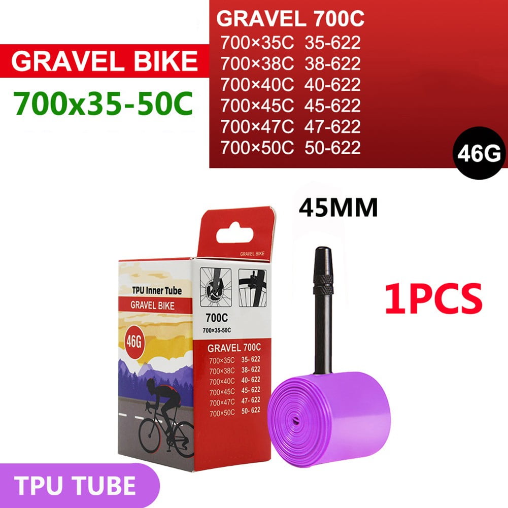 Ultralight 700C gravel Bike Inner Tube TPU Road Bicycle Tire 700C 35 ...