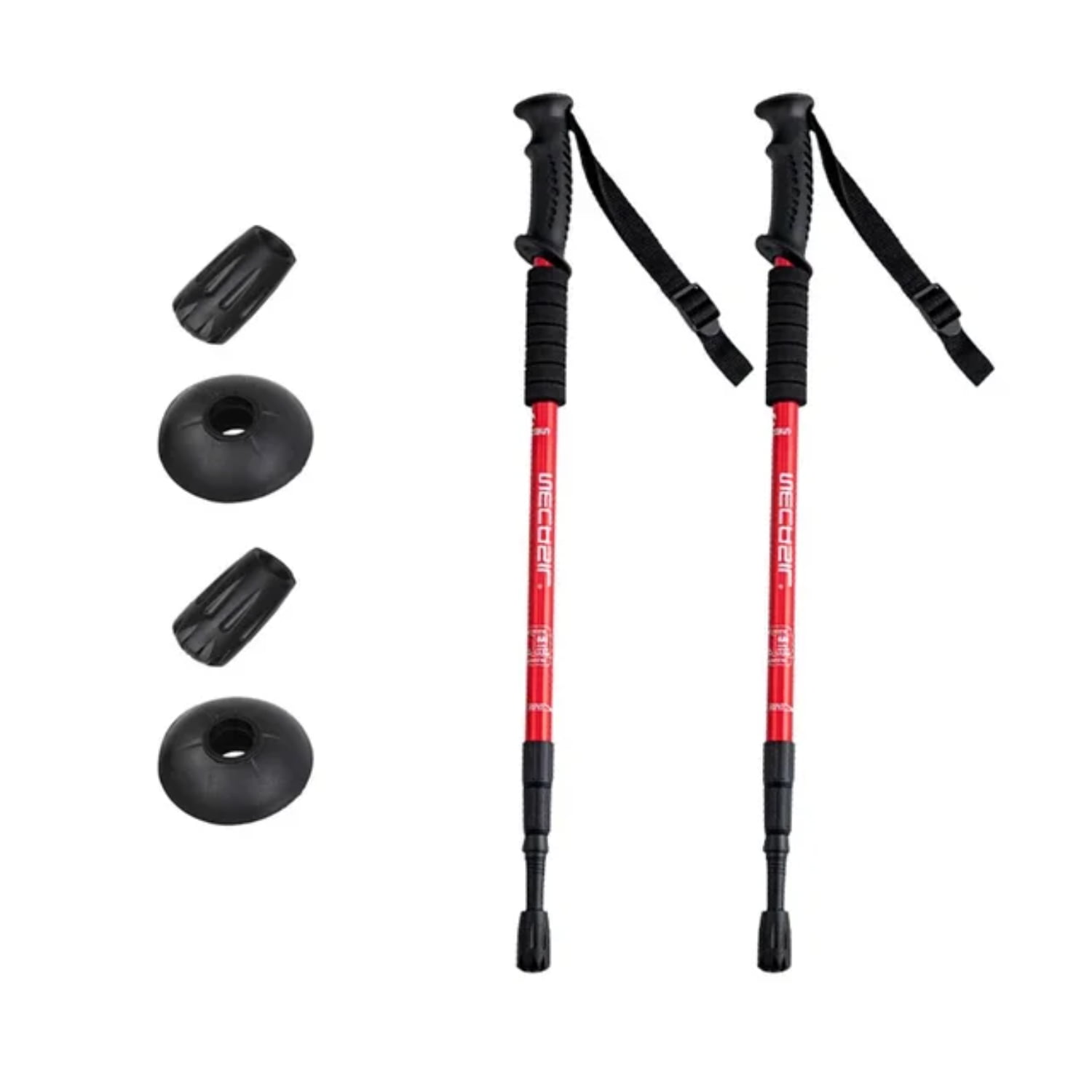 Ultralight Anti-slip Nordic Style Adjustable Telescopic Trekking Poles ...