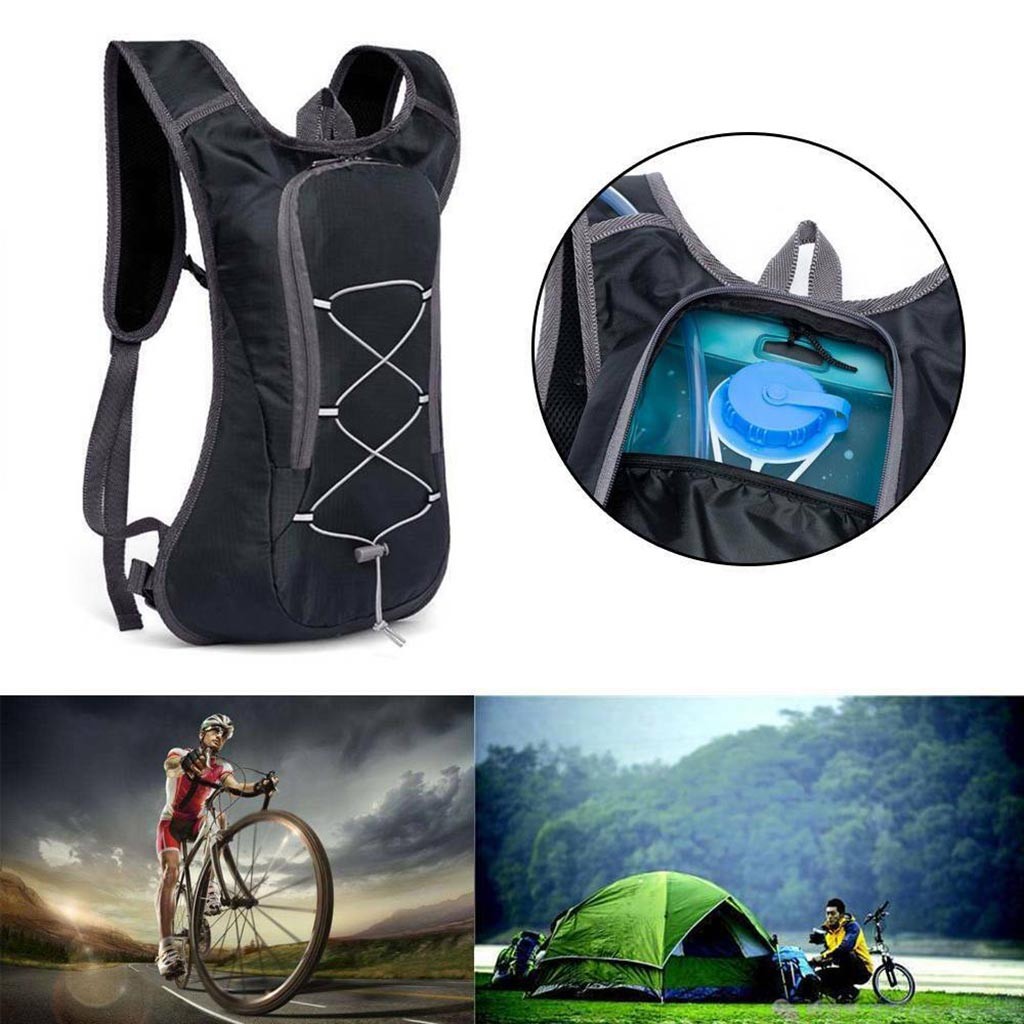 Ultralight Bike Backpack, Durable Water-Resistant Fabric, 20L Capacity ...