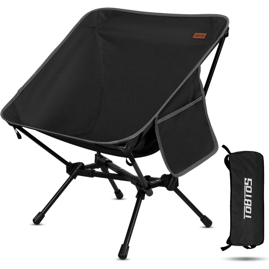 Ultralight Camping Chair, Portable Folding Backpacking Chair, Compact ...