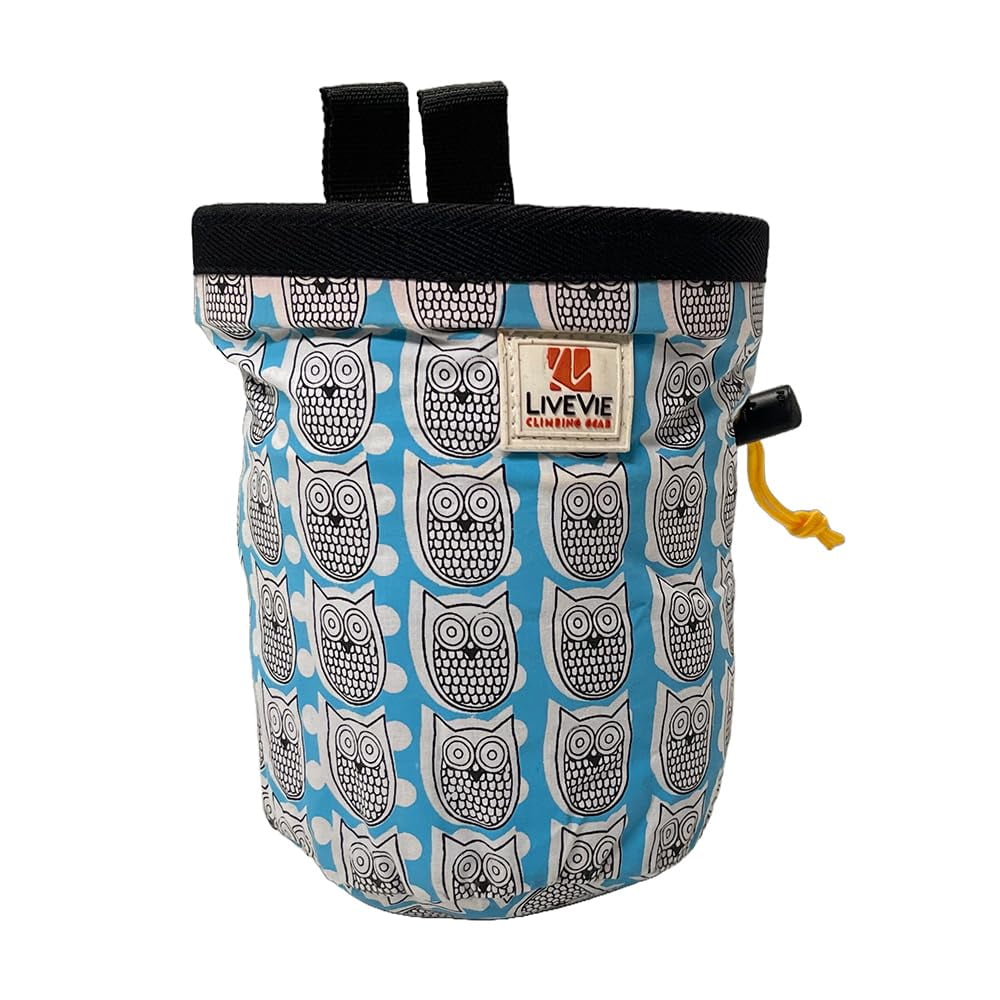 Ultralight Chalk Bag with Secure Cinch Closure and Durable Nylon Loop ...