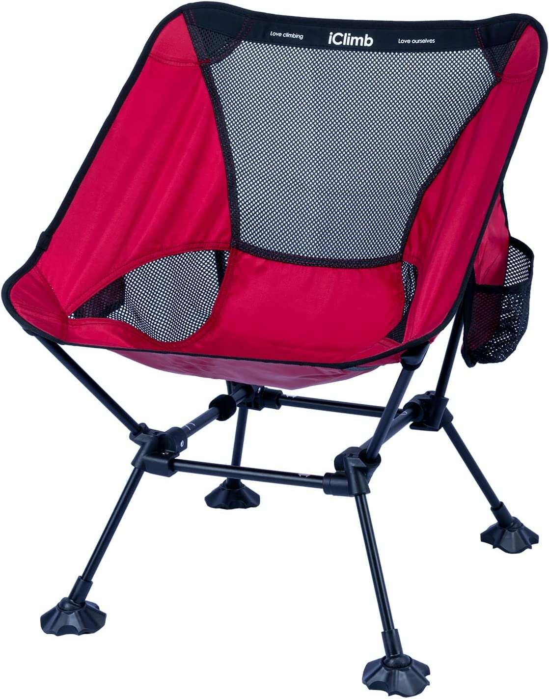 Ultralight Compact Camping Folding Beach Chair with Anti-Sinking Large ...