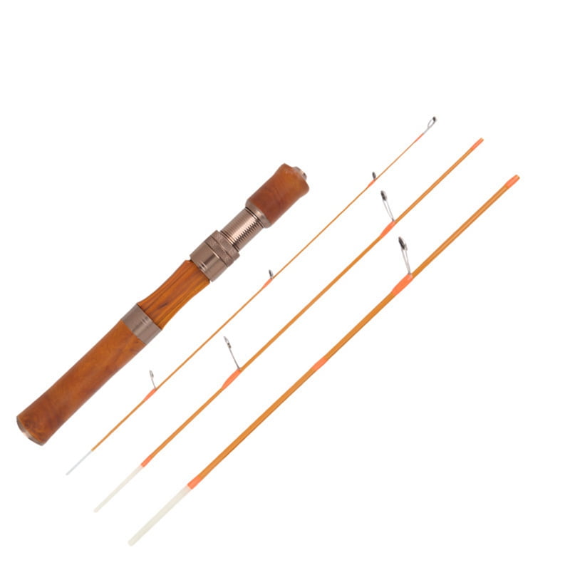 Ultralight Fishing Rod Carbon Fiber Lure Pole Bait 1.5-9G Line Wood ...