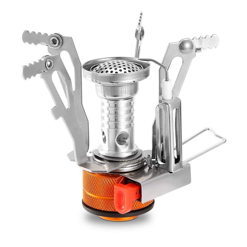 Ultralight Foldable Camping Stove Portable Backpacking Hiking Stove ...