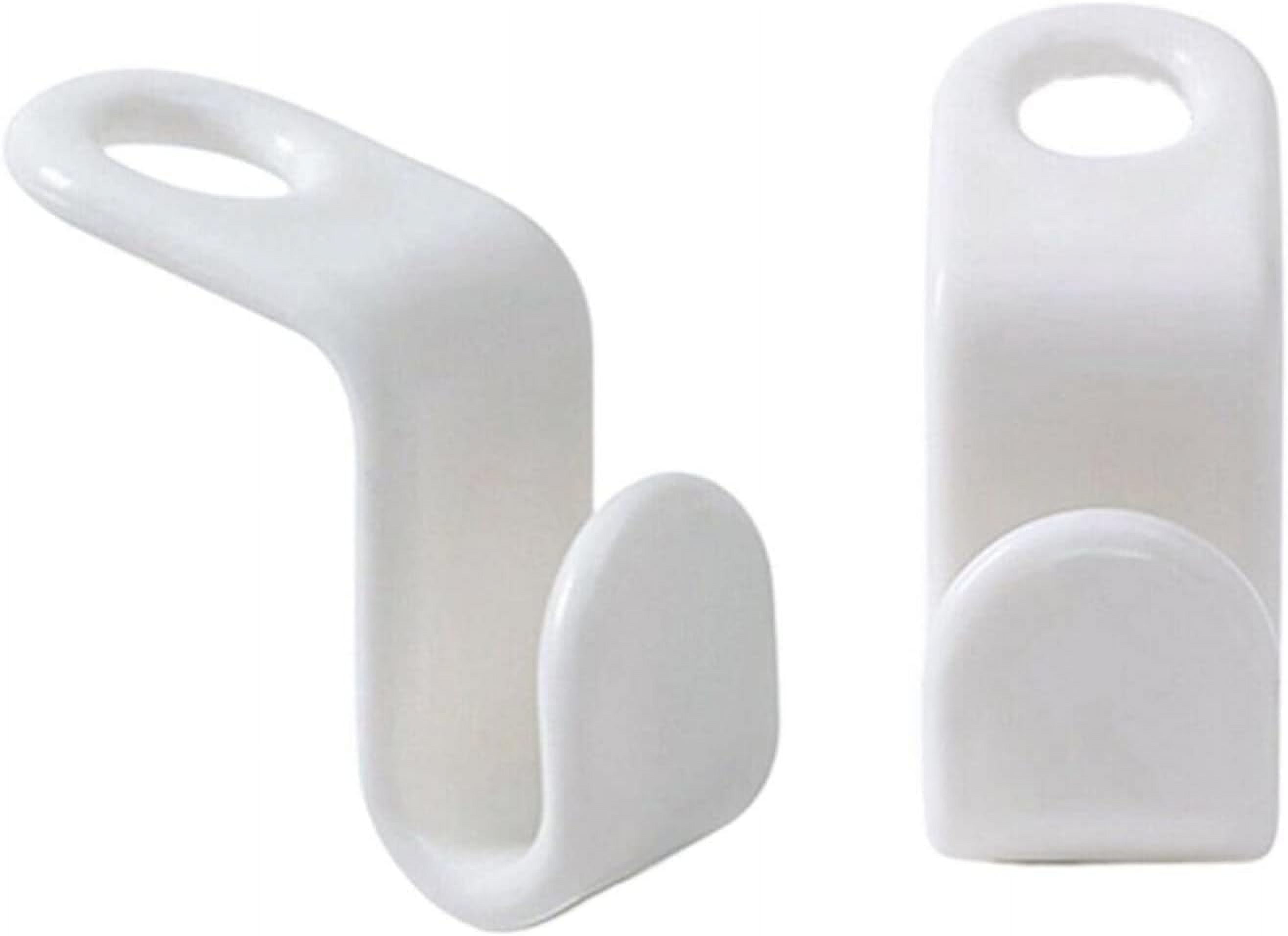 Ultralight Mini Clothes Hanger Connector Cascading Hook White Closet ...