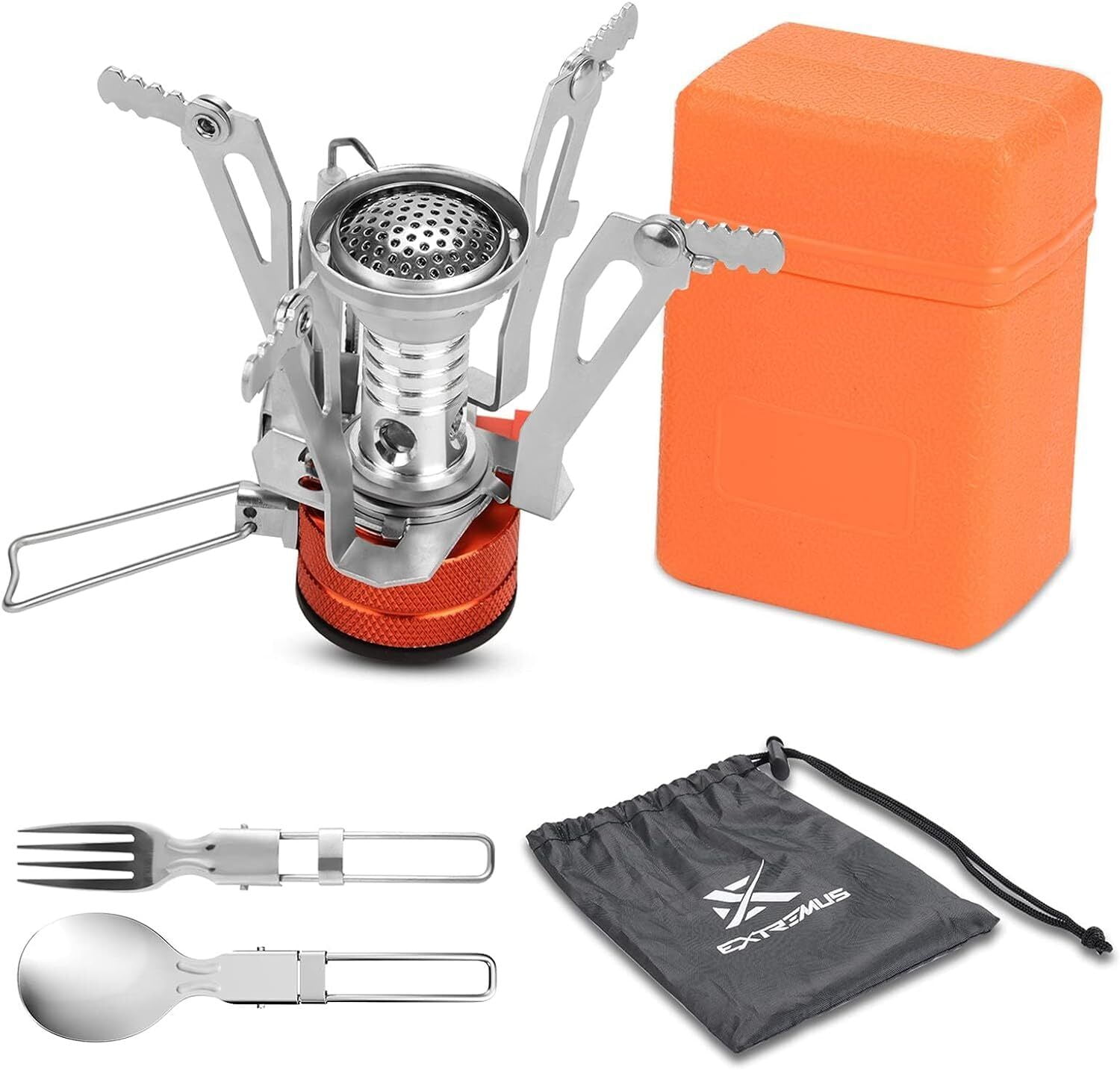 Ultralight Portable Backpacking Camping Stove Outdoor Camp Compact Wind ...