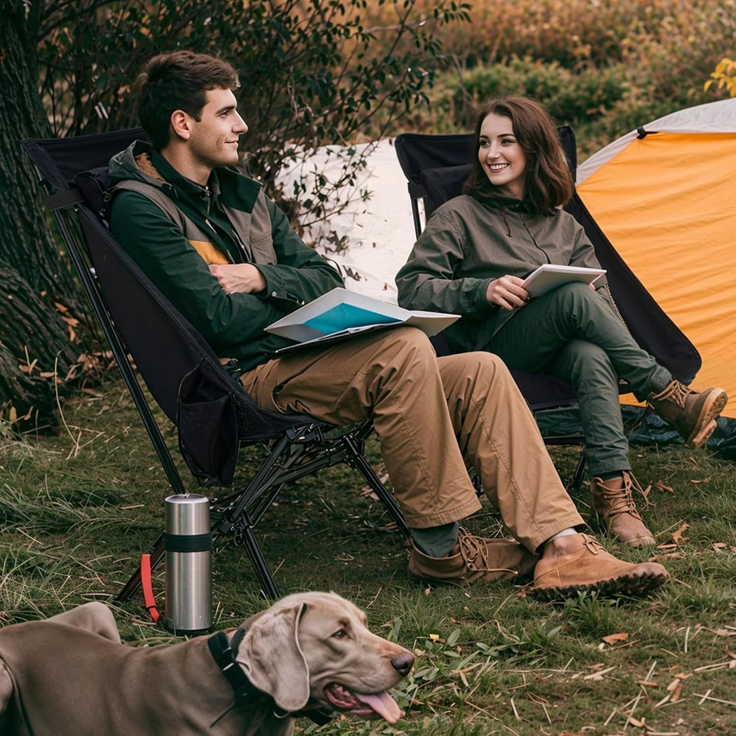Ultralight Portable Camping Chair - Lightweight Folding Backpacking ...