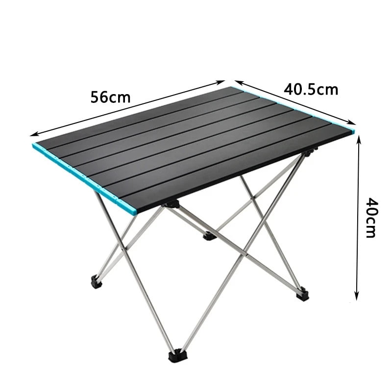 Ultralight Portable Folding Camping Table Foldable Outdoor Dinner Desk ...