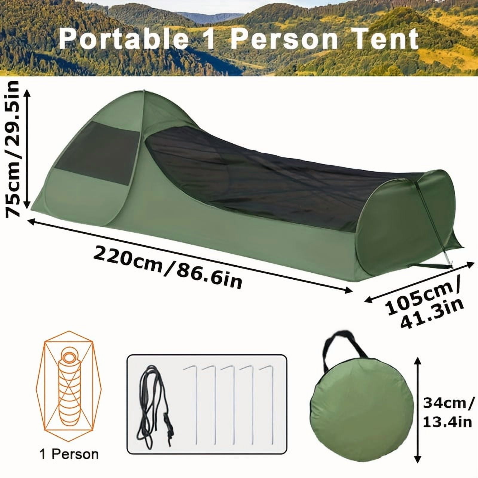 [Ultralight Single Camping Tent] Ultralight High Quality Single Camping ...