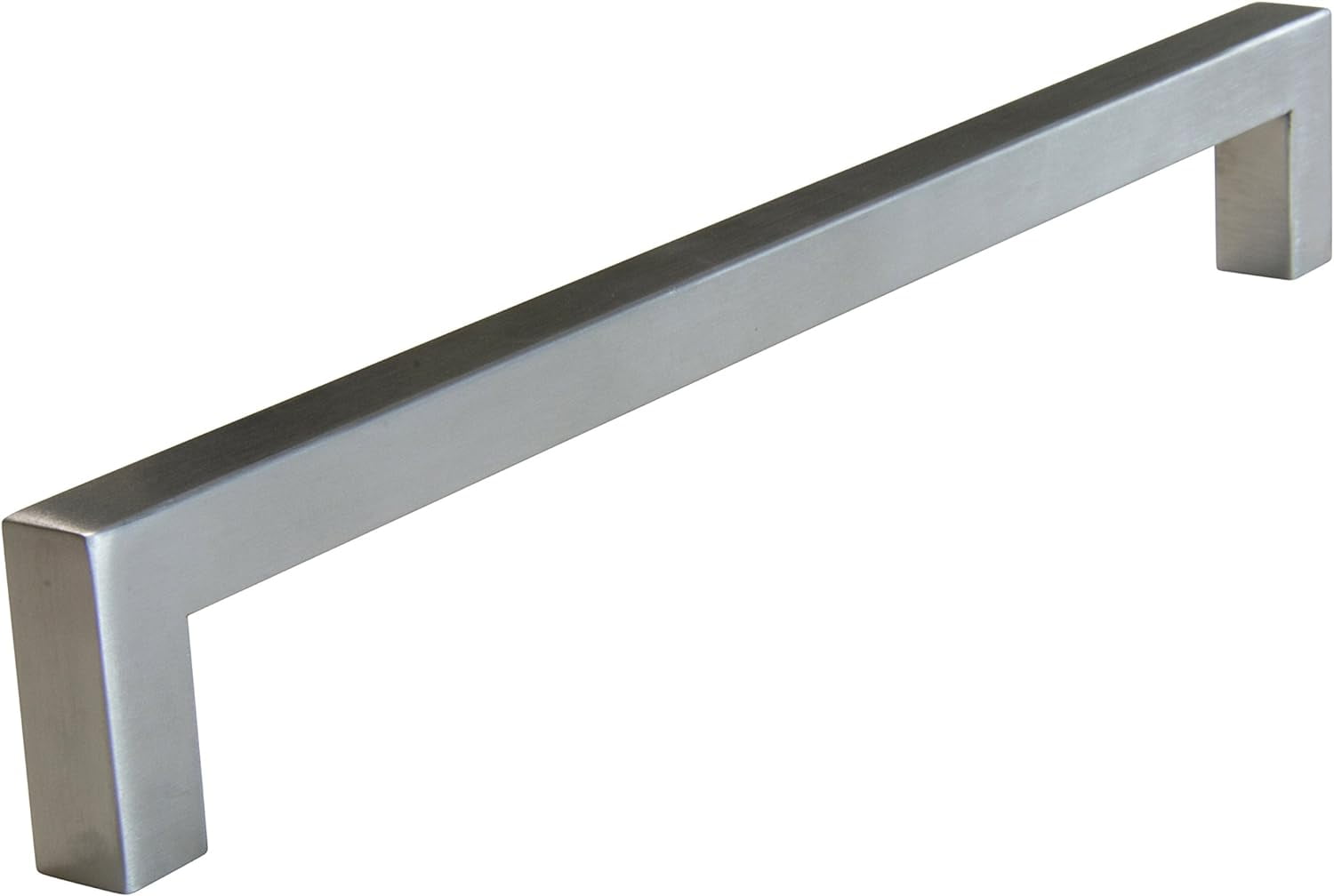 Ultralight Stainless Steel Rectangular Bar Pull Handle For Cabinets ...