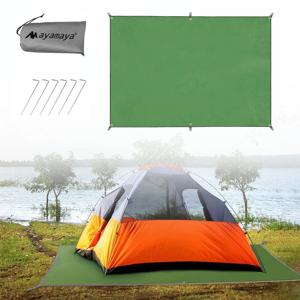 Ultralight Tent Footprint, Waterproof Ground Sheet Mat PU2000 Camping ...