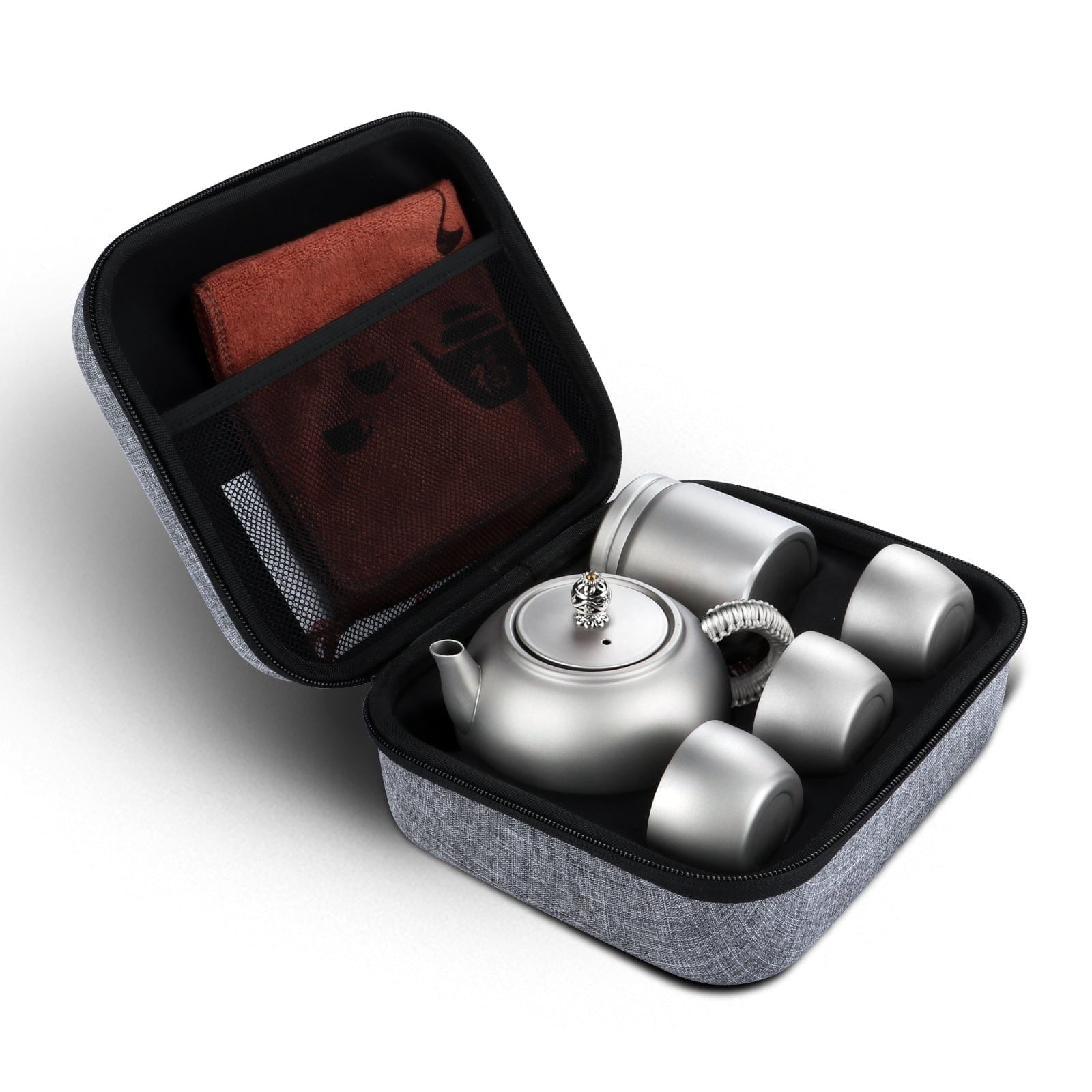 Ultralight Titanium Teapot & Traditional Tea Set - Walmart.com