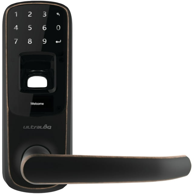 Ultraloq UL3 Bluetooth-Enabled Fingerprint Smart Lock, Keyless Entry ...