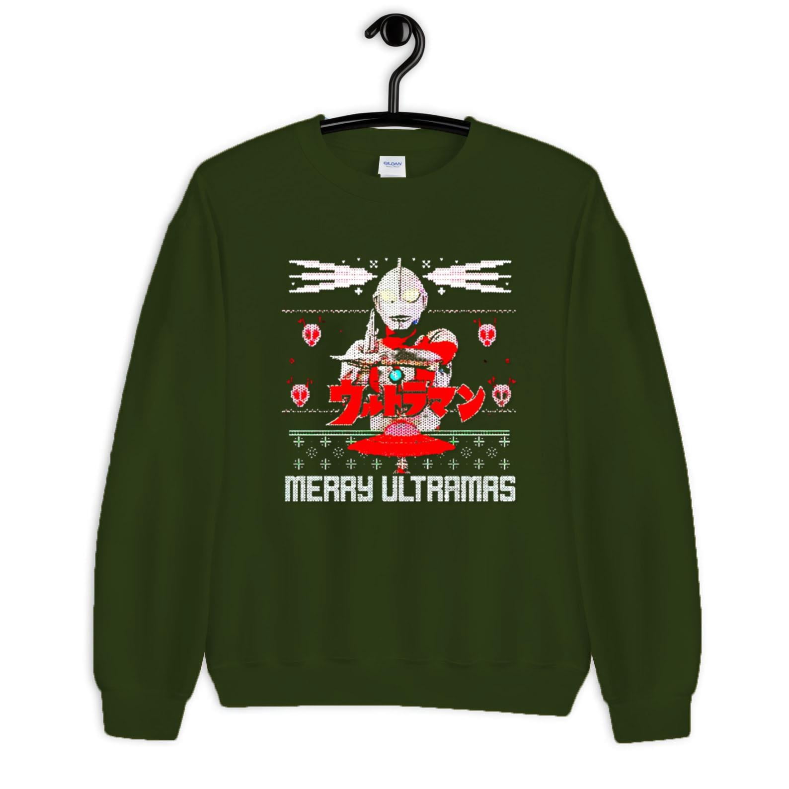 Ultraman Christmas Merry Ultramas shirt-removebg-preview - Walmart.com