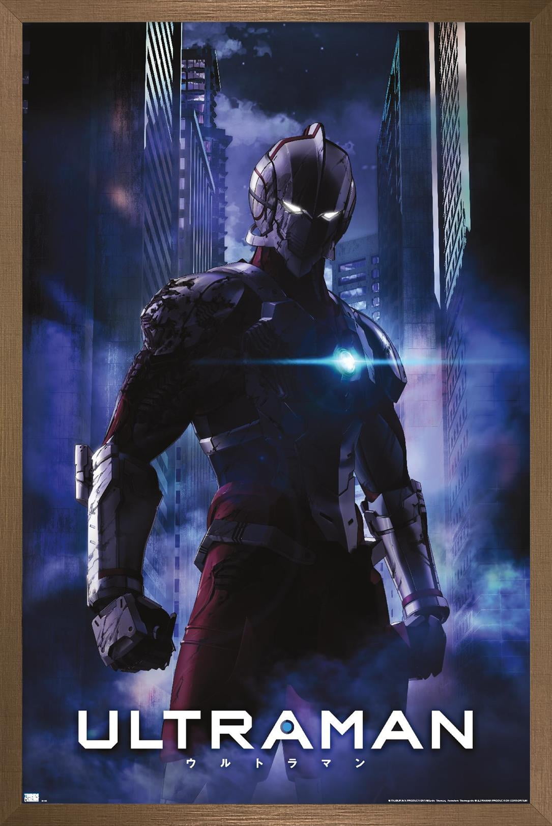 Ultraman - Dark Anime One Sheet Wall Poster, 22.375" x 34" Framed ...