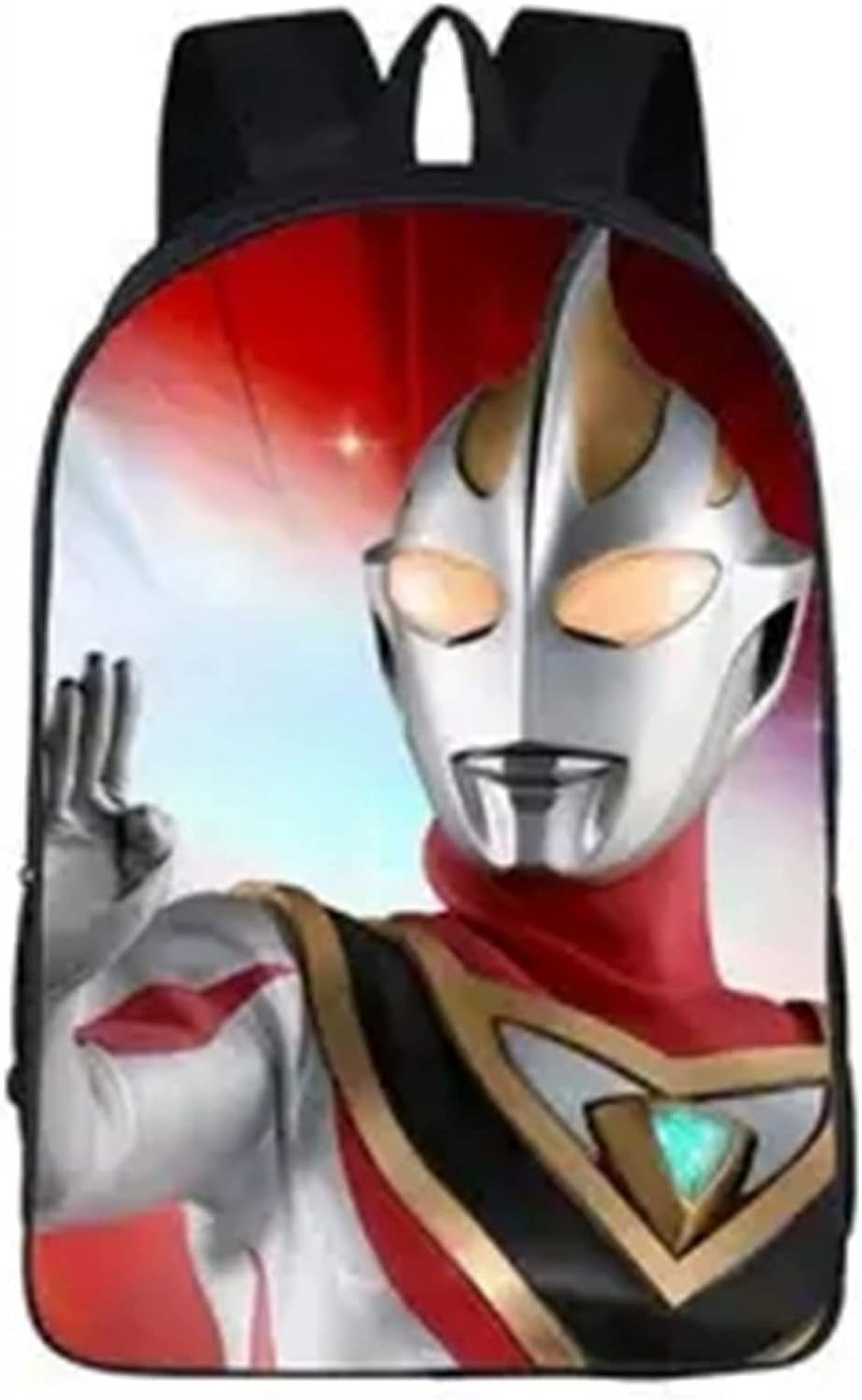 Ultraman Novelty Backpack Wear Resistant Canavs Daily Knapsack ...