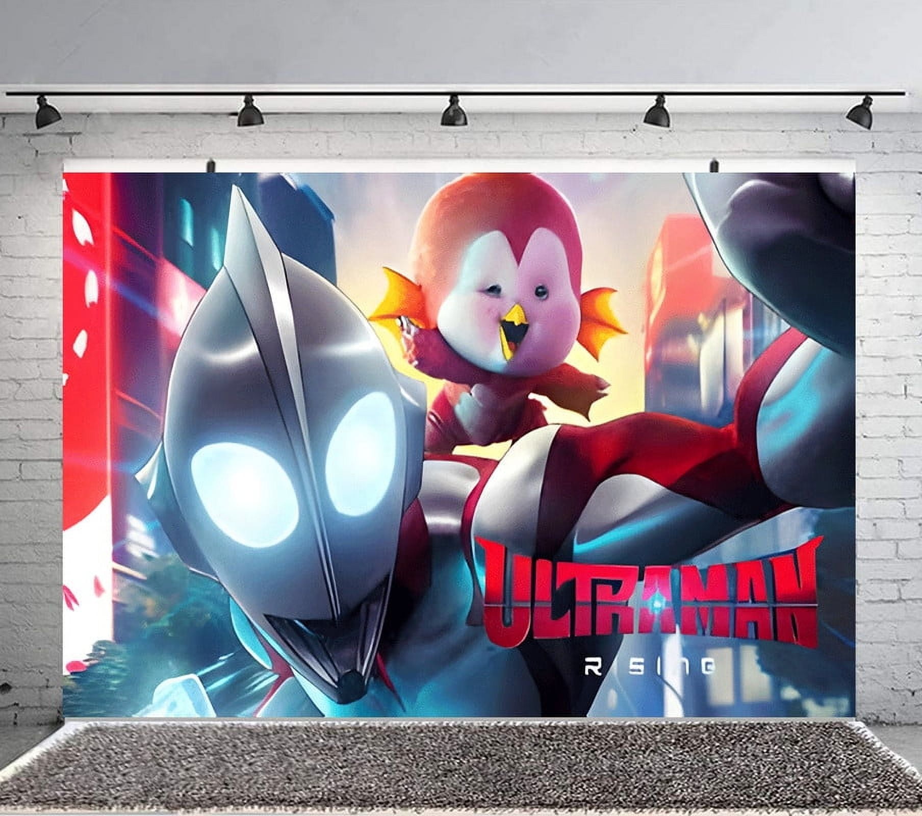 Ultraman Rising Backdrop Banner Party Supplies Poster Movie Theme ...